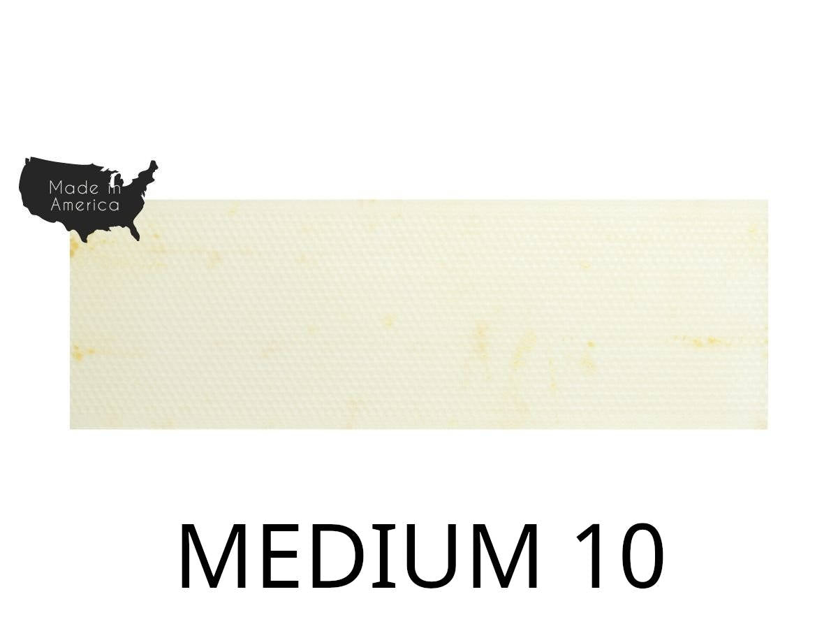 Premier 5-1/2" Medium Plastic Foundation Double Wax Coated - White – Apimaye USA